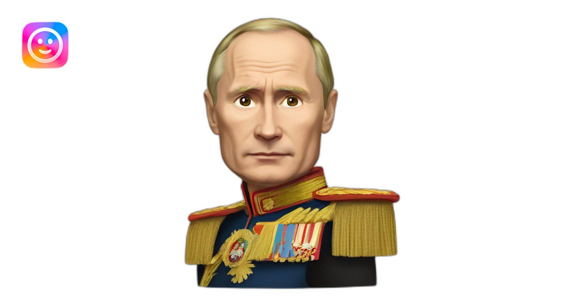 Putin imperator emoji | AI Emoji Generator