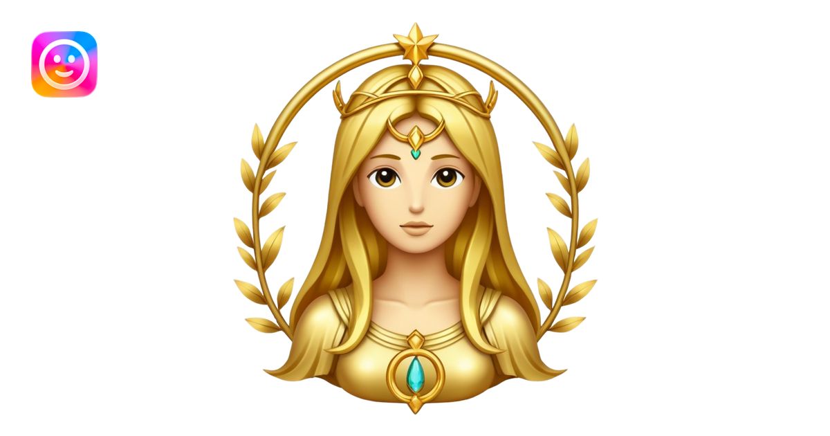 Virgo symbol emoji | AI Emoji Generator