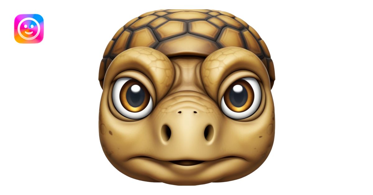 cinematic-tortoise-realistic--emoji,,-wrinkled-wise-face-peering-ahead ...