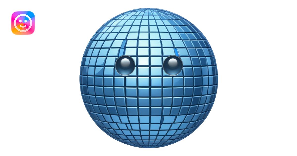 disco ball moon emoji | AI Emoji Generator