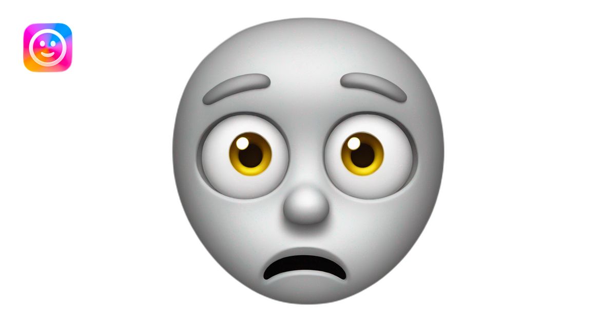 Shocked wide eyes emoji | AI Emoji Generator
