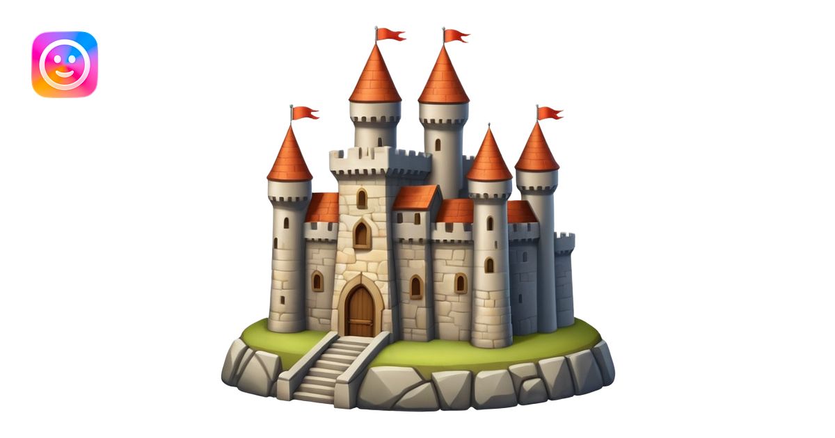 castle emoji | AI Emoji Generator