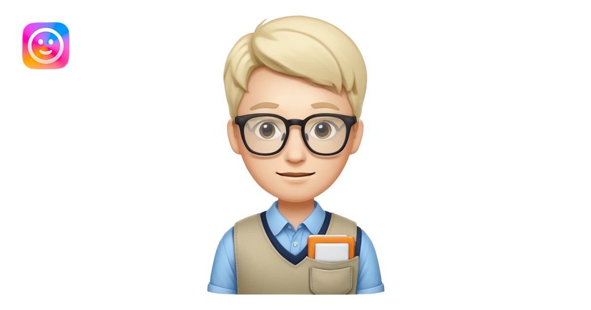 Nerd head emoji | AI Emoji Generator