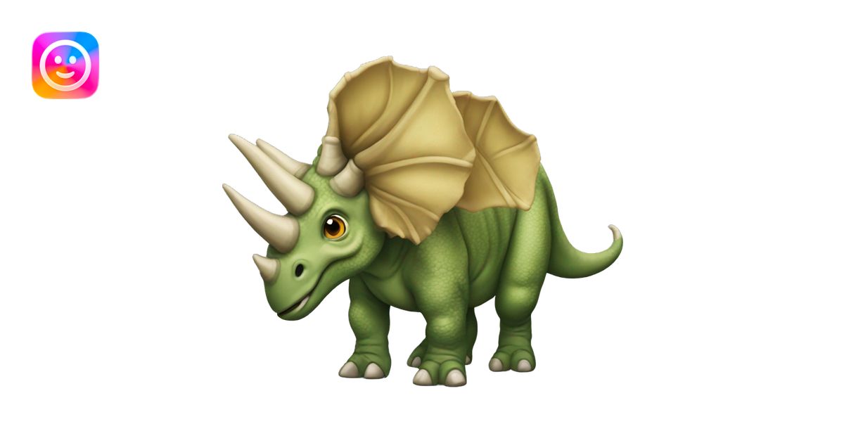 triceratops emoji | AI Emoji Generator