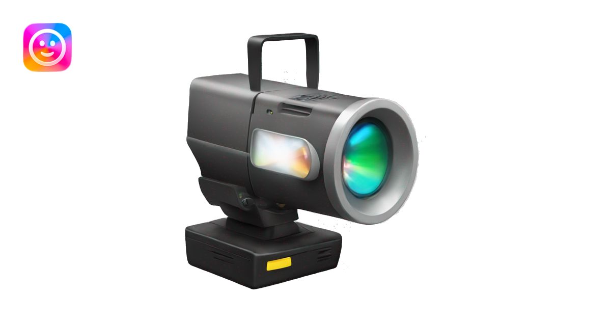 image light projector emoji | AI Emoji Generator