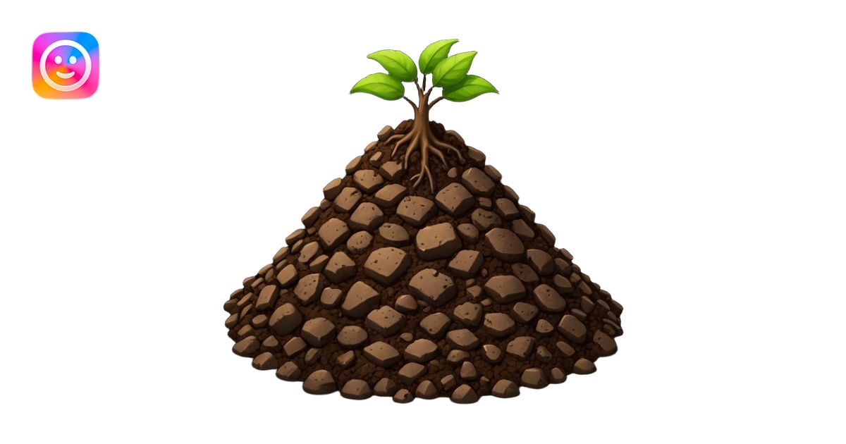 Soil emoji | AI Emoji Generator