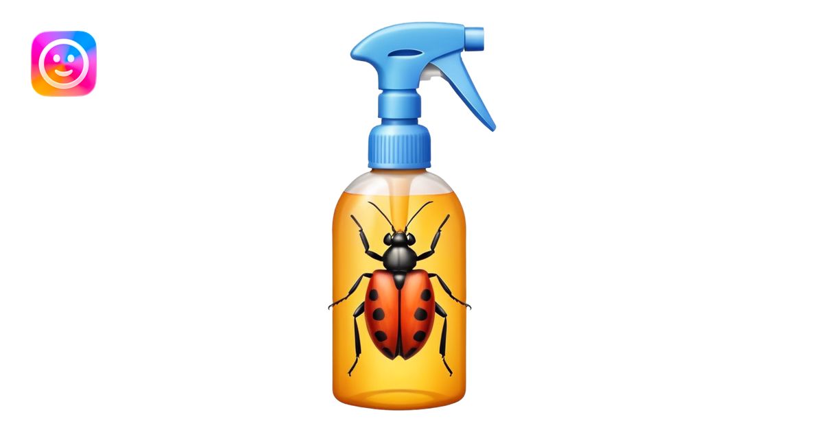 realistic bug killing spray emoji | AI Emoji Generator