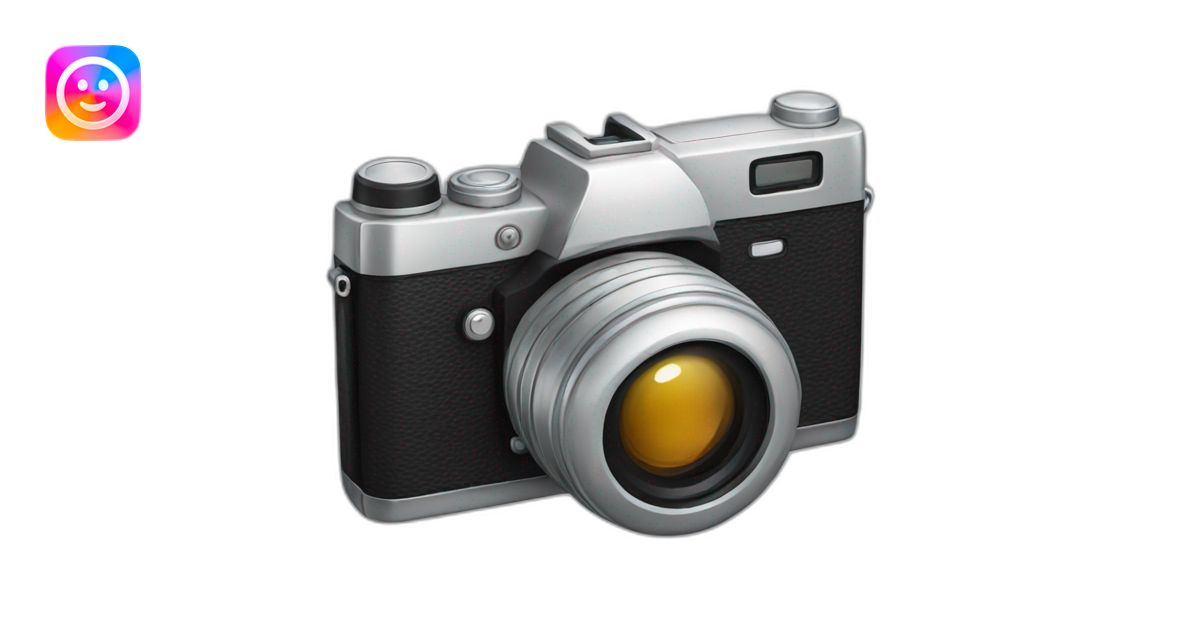 Camera emoji | AI Emoji Generator