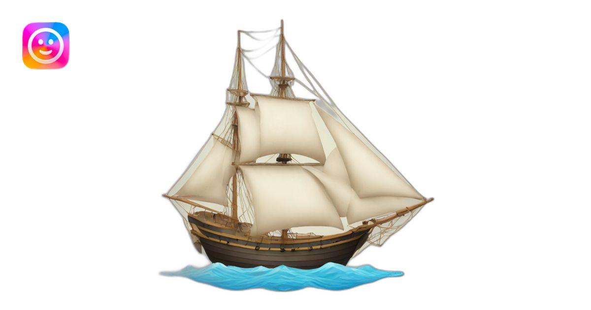 sailing ship emoji | AI Emoji Generator