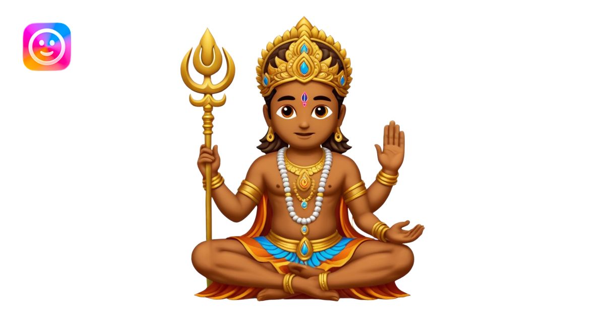 Create god murugan om style emoji | AI Emoji Generator