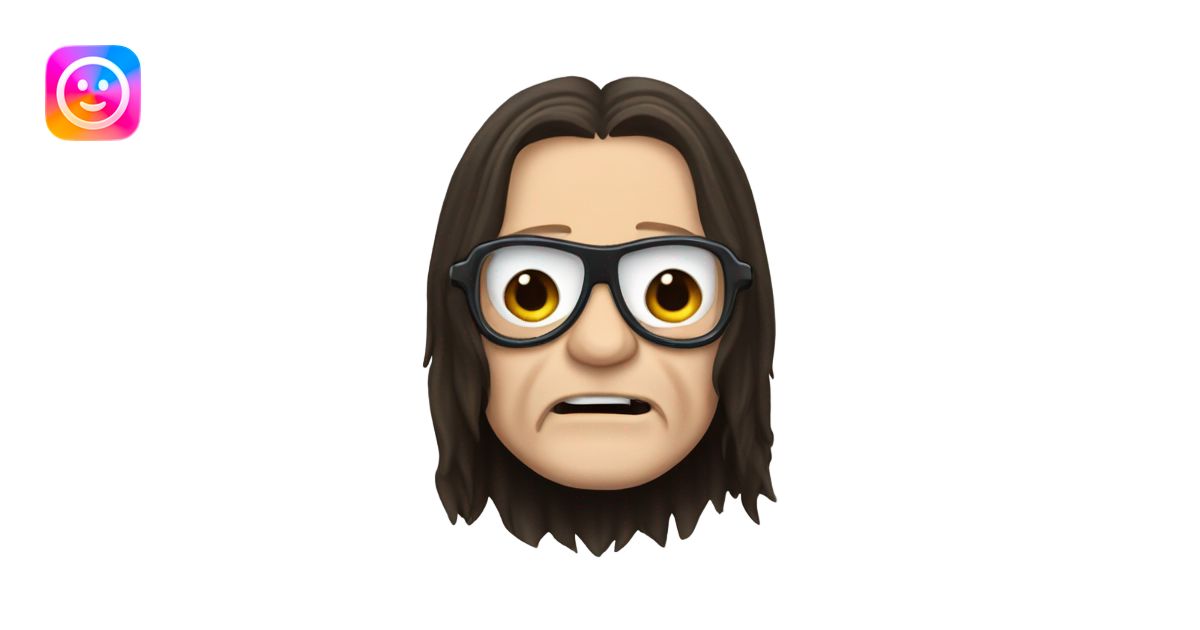 ozzy osbourne emoji | AI Emoji Generator