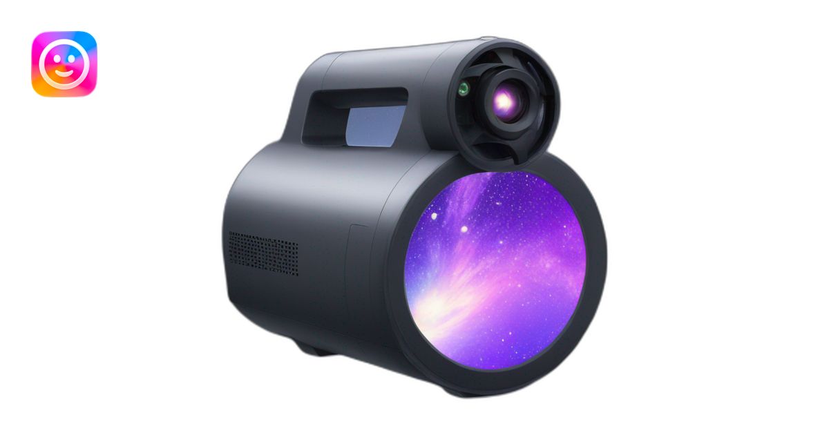 Galaxy projector emoji | AI Emoji Generator