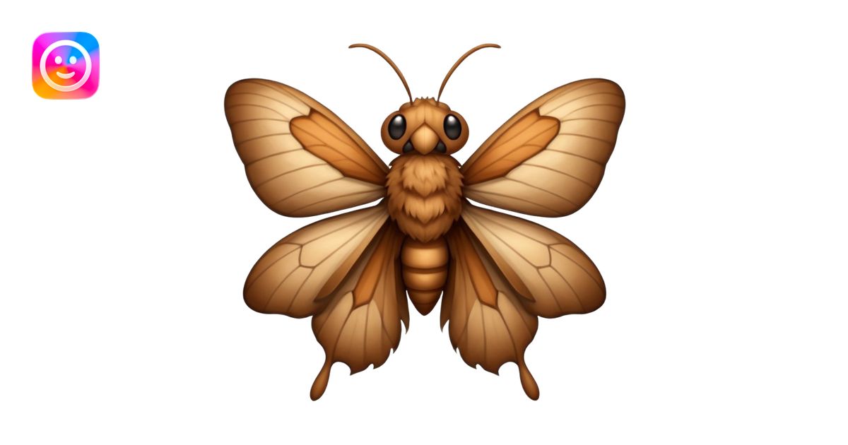 Moth arms emoji | AI Emoji Generator
