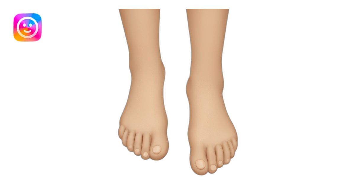 Feet emoji | AI Emoji Generator