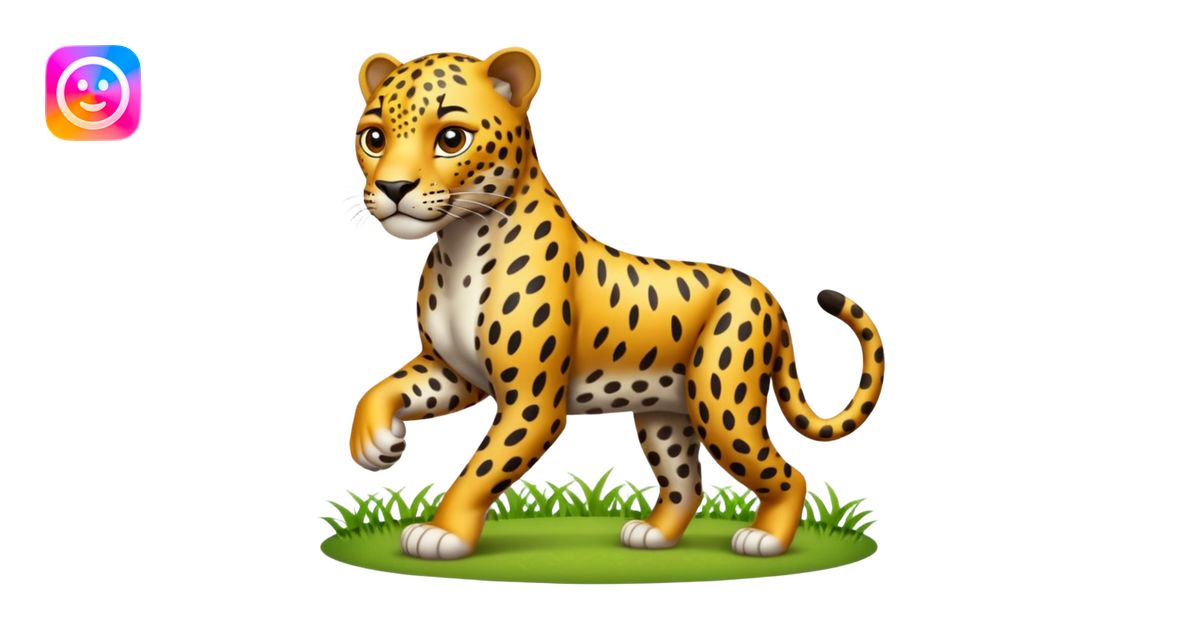 Leopard emoji | AI Emoji Generator