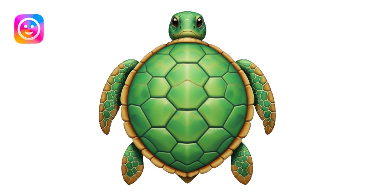 light green turtle emoji | AI Emoji Generator