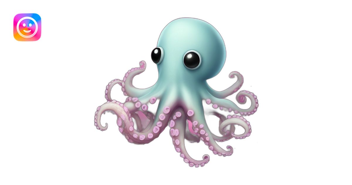 sesame street octopus astronaut emoji | AI Emoji Generator