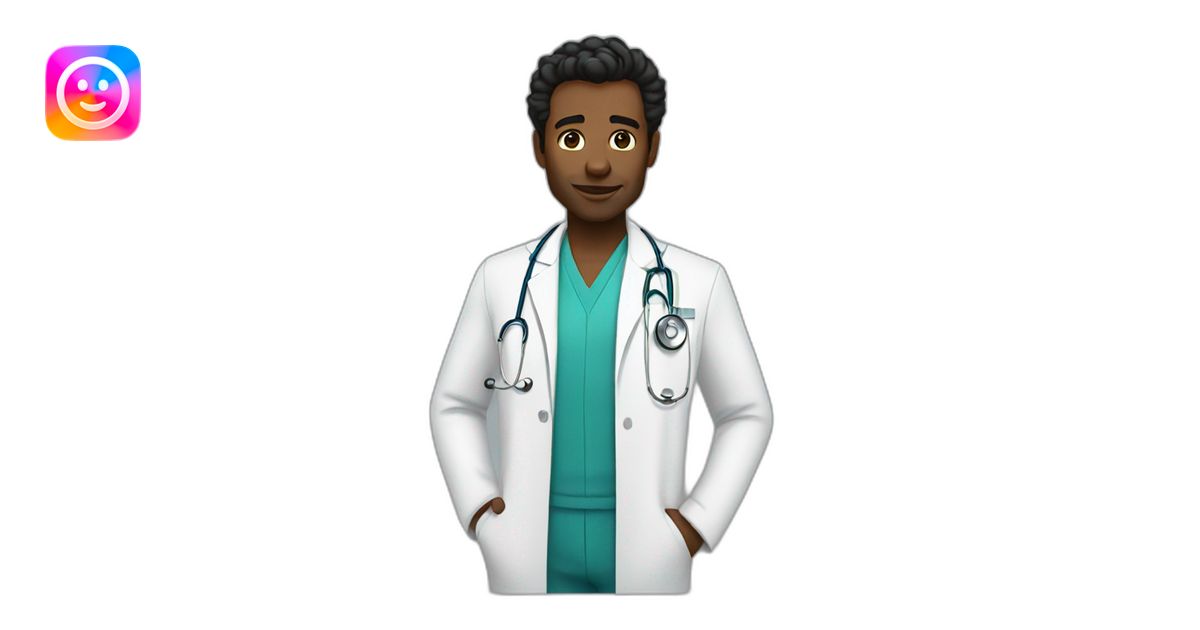 Doctor aesthetic emoji | AI Emoji Generator