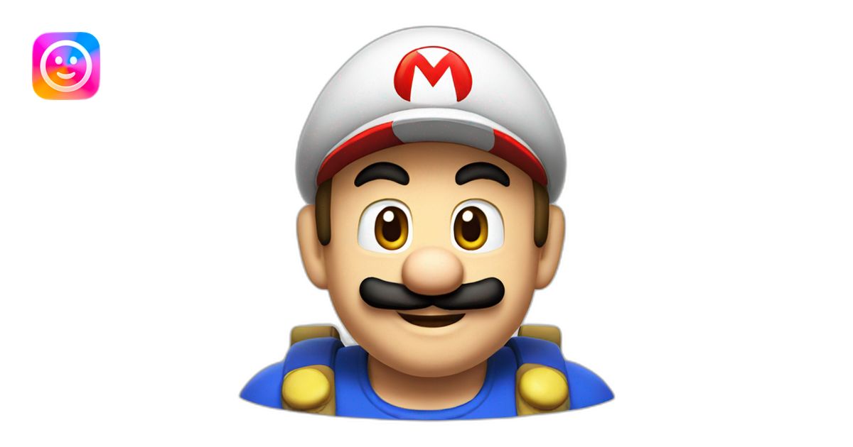 mario emoji | AI Emoji Generator