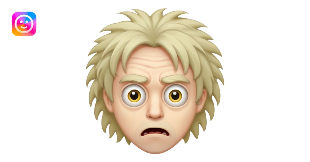 HE IS EXTREMELY INSANE AND CRAZY emoji | AI Emoji Generator