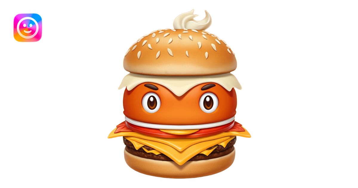 Dracaufeu mange un macdo emoji | AI Emoji Generator
