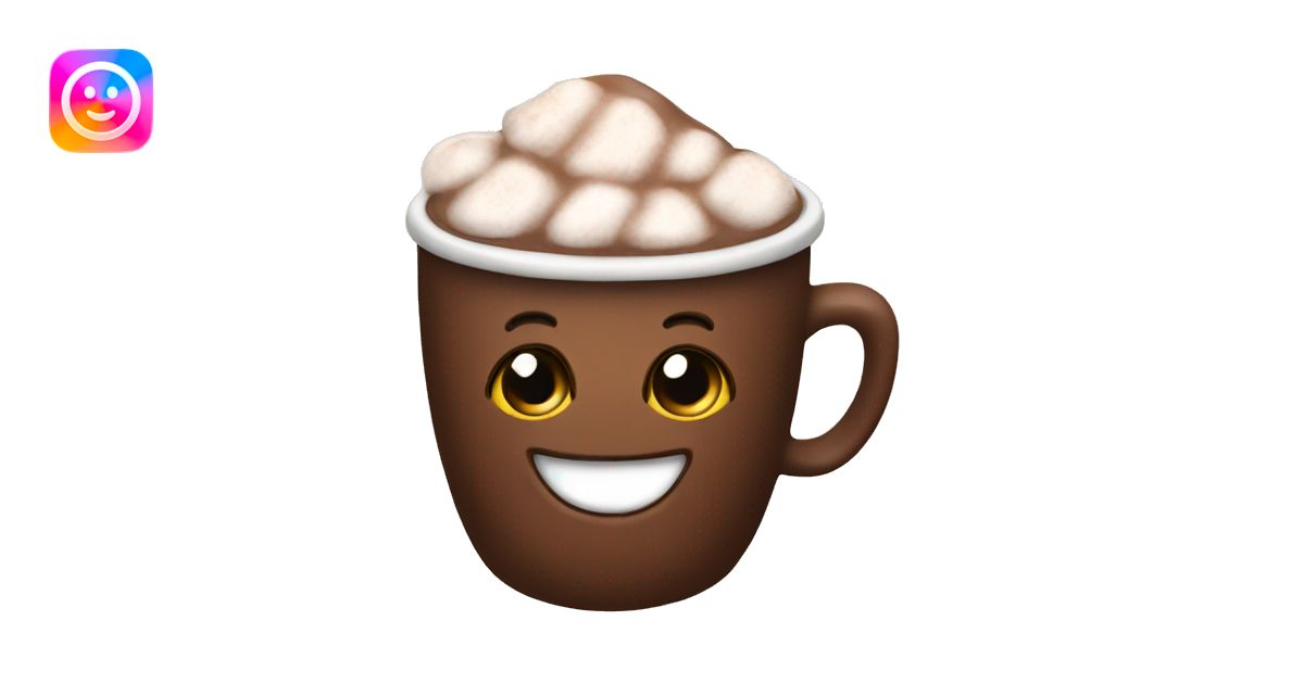 Hot cocoa emoji | AI Emoji Generator