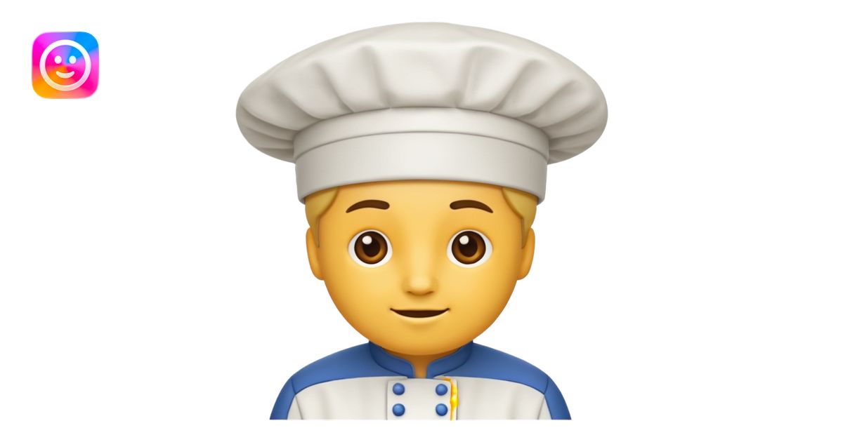 Chefs hat emoji emoji | AI Emoji Generator
