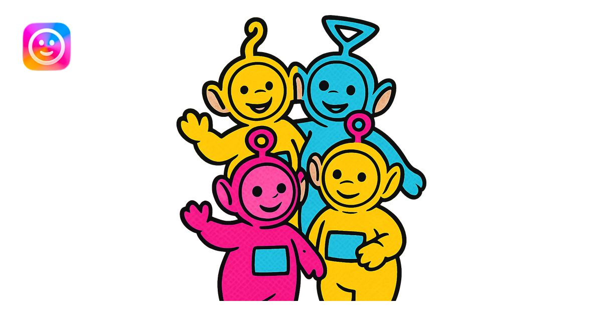 Teletubbies icon | AI Emoji Generator