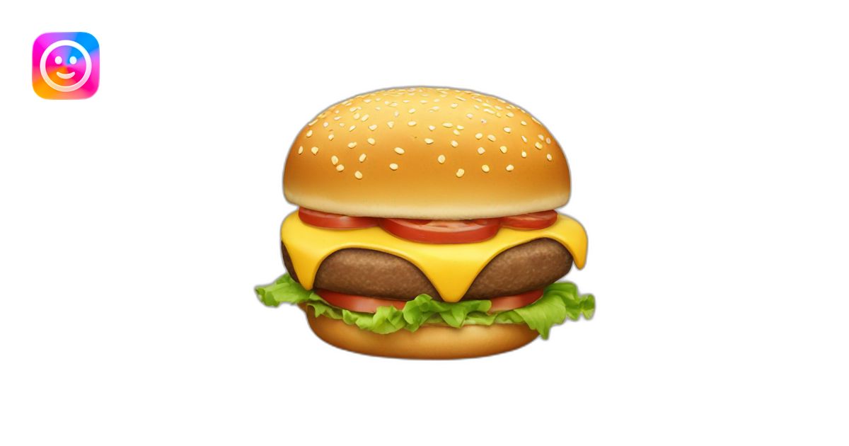 Burger emoji | AI Emoji Generator