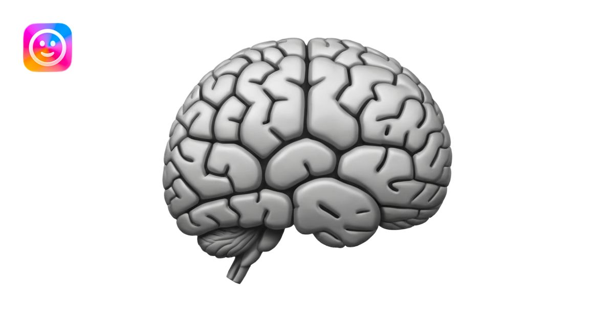 generate brain emoji | AI Emoji Generator