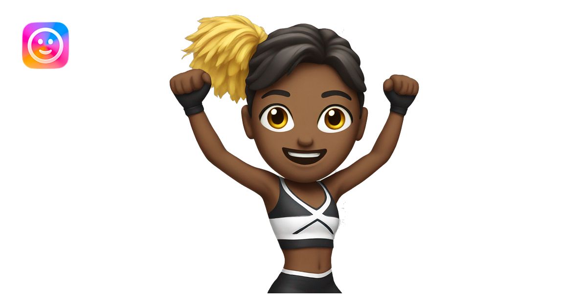 cheerleading stunt emoji | AI Emoji Generator