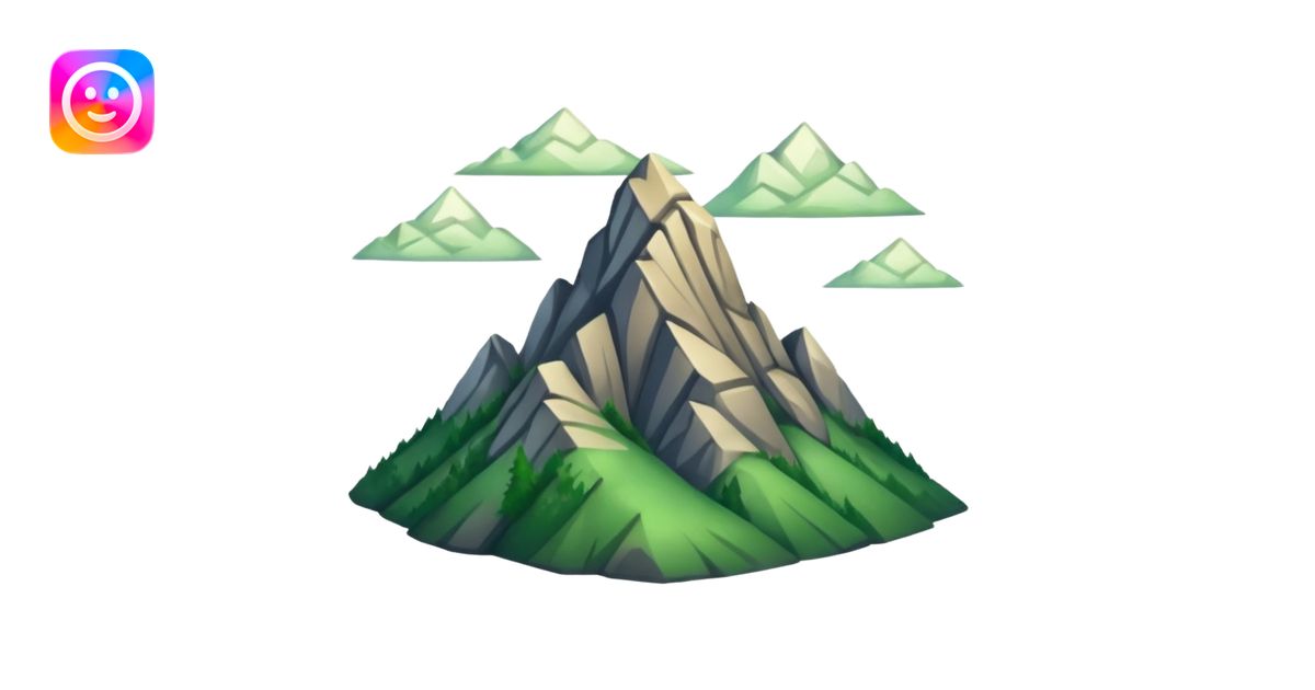 mount nysa from greek mythology emoji | AI Emoji Generator