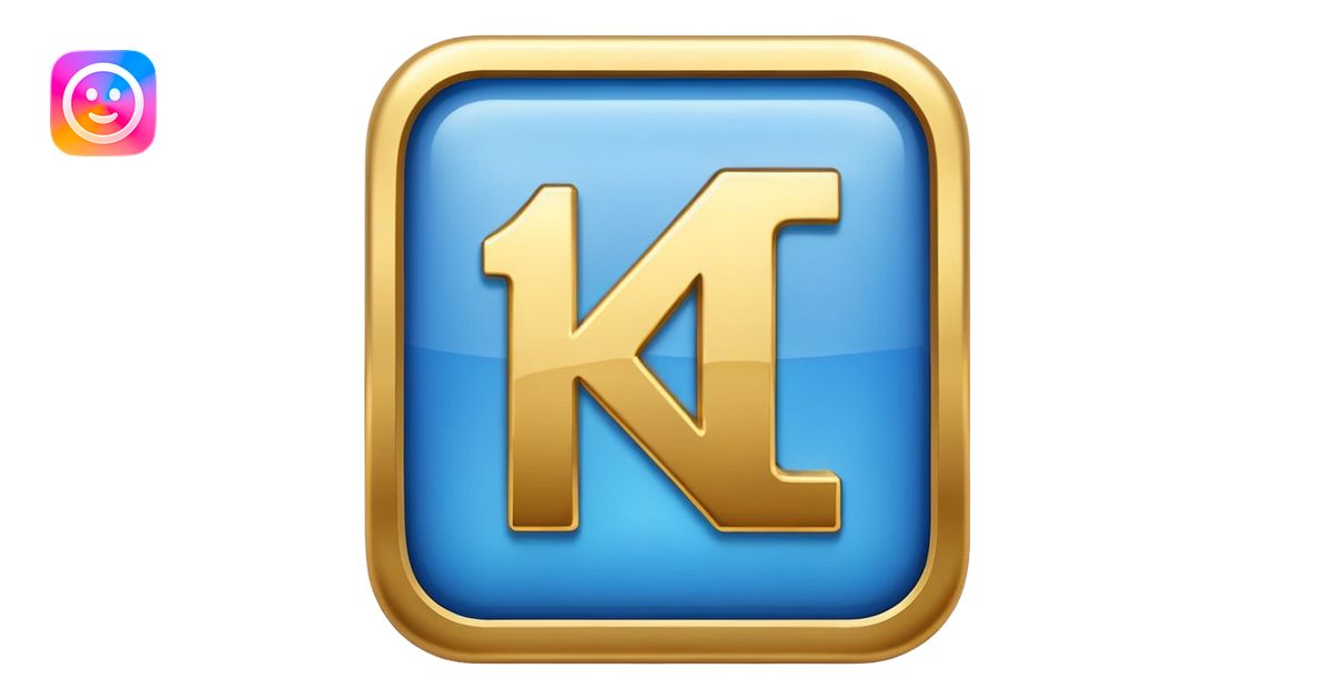 Make a square icon for a paid subscription, blue with gold and the ...