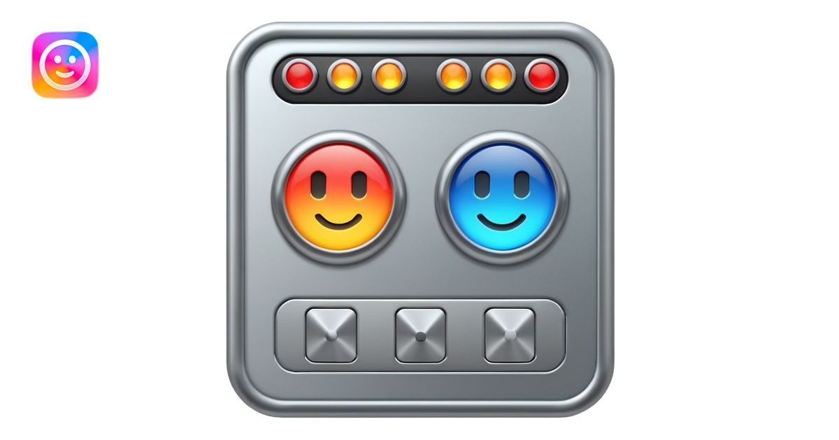 Control Panel emoji | AI Emoji Generator