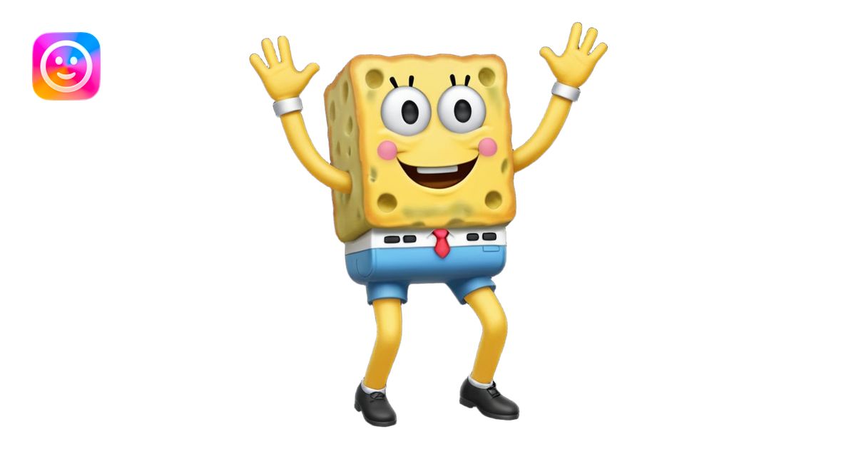 bob esponja bailando emoji | AI Emoji Generator