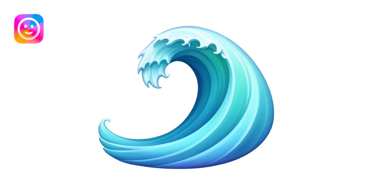 CYAN SOUND emoji | AI Emoji Generator