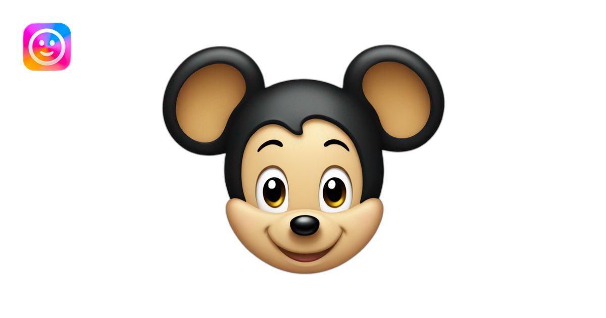 mickey emoji | AI Emoji Generator