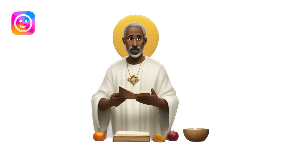 Levite on Altar emoji | AI Emoji Generator