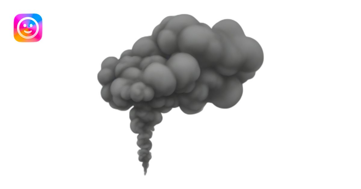 Smoke smell emoji | AI Emoji Generator