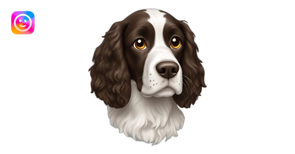 Springer spaniel emoji | AI Emoji Generator