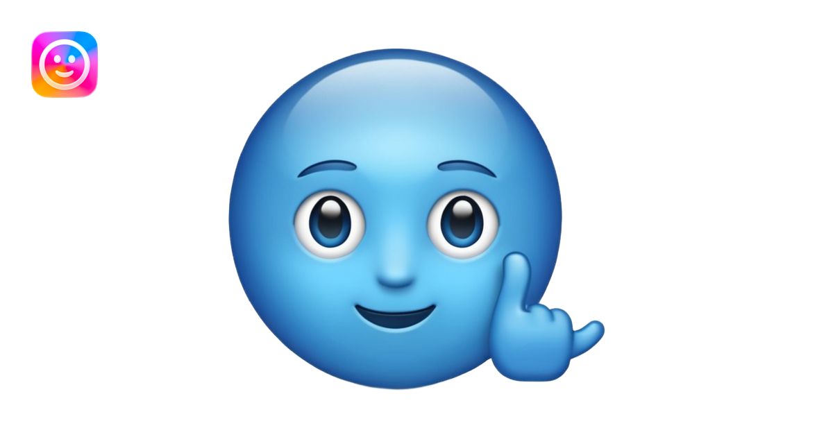 Mavi tik emoji | AI Emoji Generator