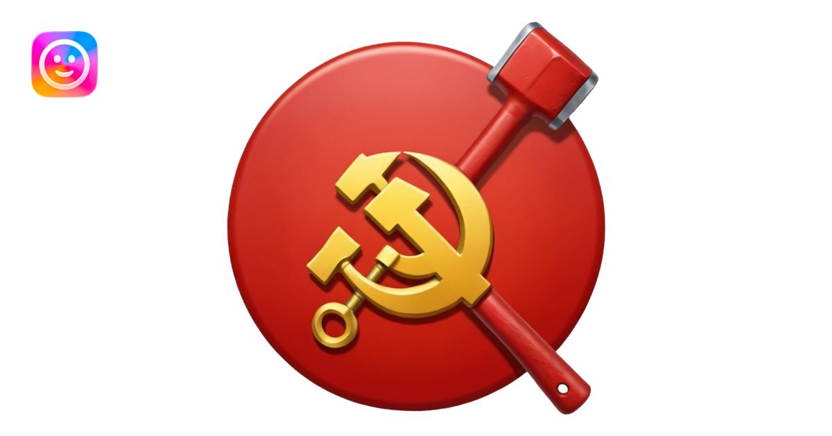 Soviet logo emoji | AI Emoji Generator
