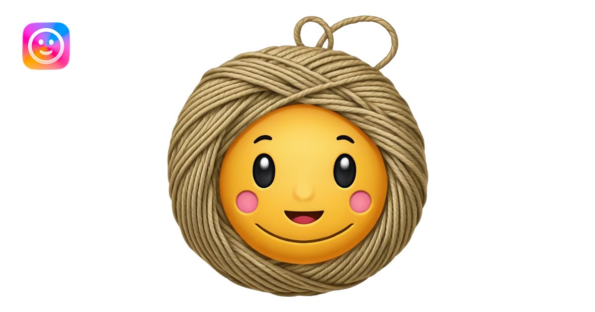 ball of yarn emoji | AI Emoji Generator