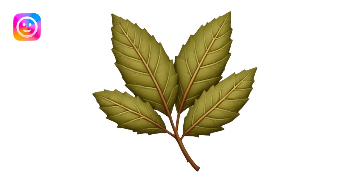 ground bay leaf emoji | AI Emoji Generator
