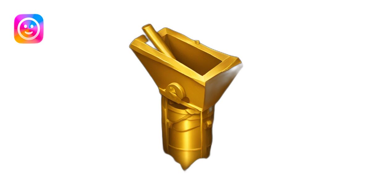 mining gold shaft emoji | AI Emoji Generator