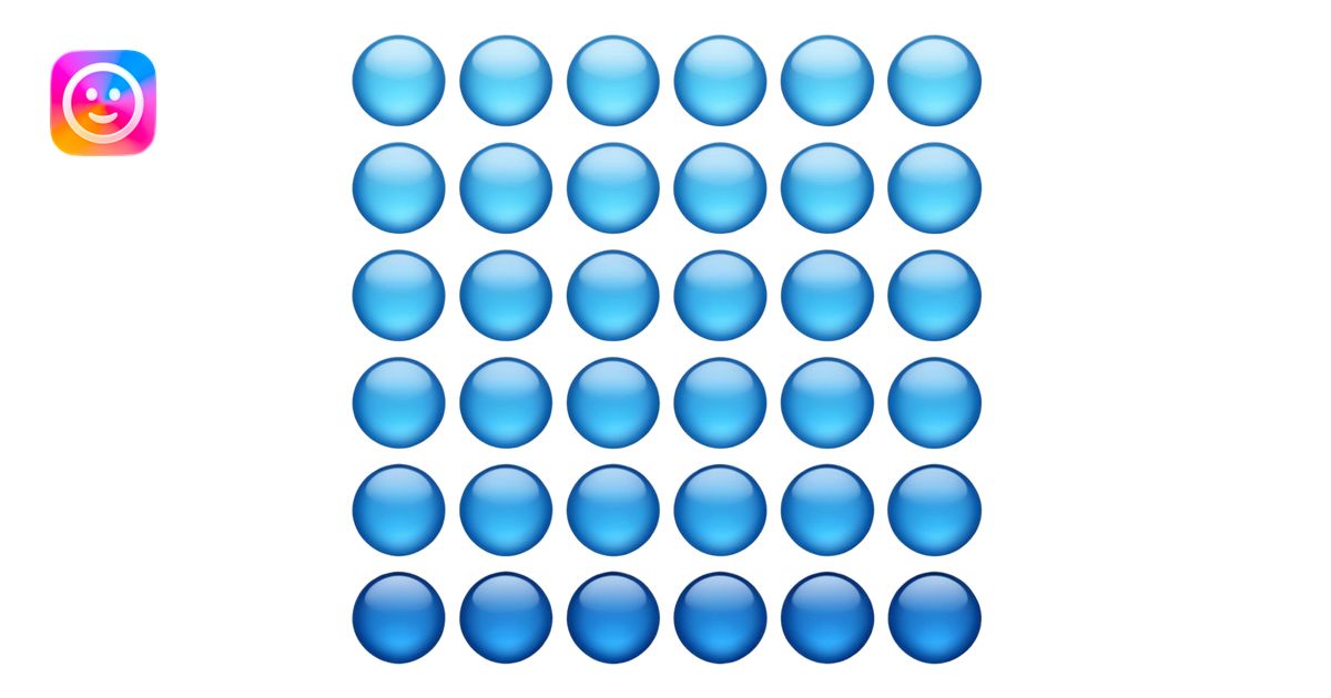 round cells in light blue and blue Soft gradient Slightly translucent ...