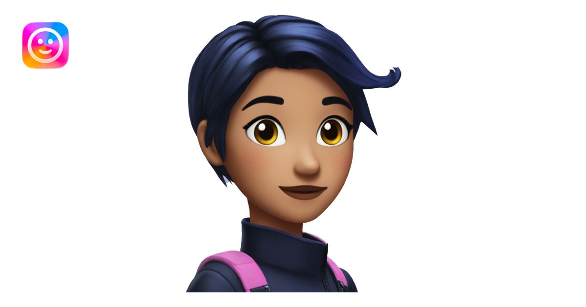 marinette miraculous ladybug emoji | AI Emoji Generator
