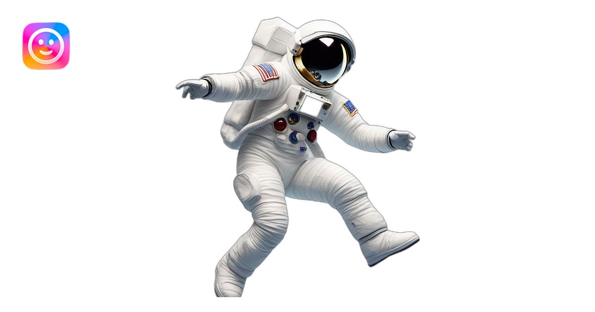 Man doing michael jackson moonwalk dance move, in astronaut suit ...