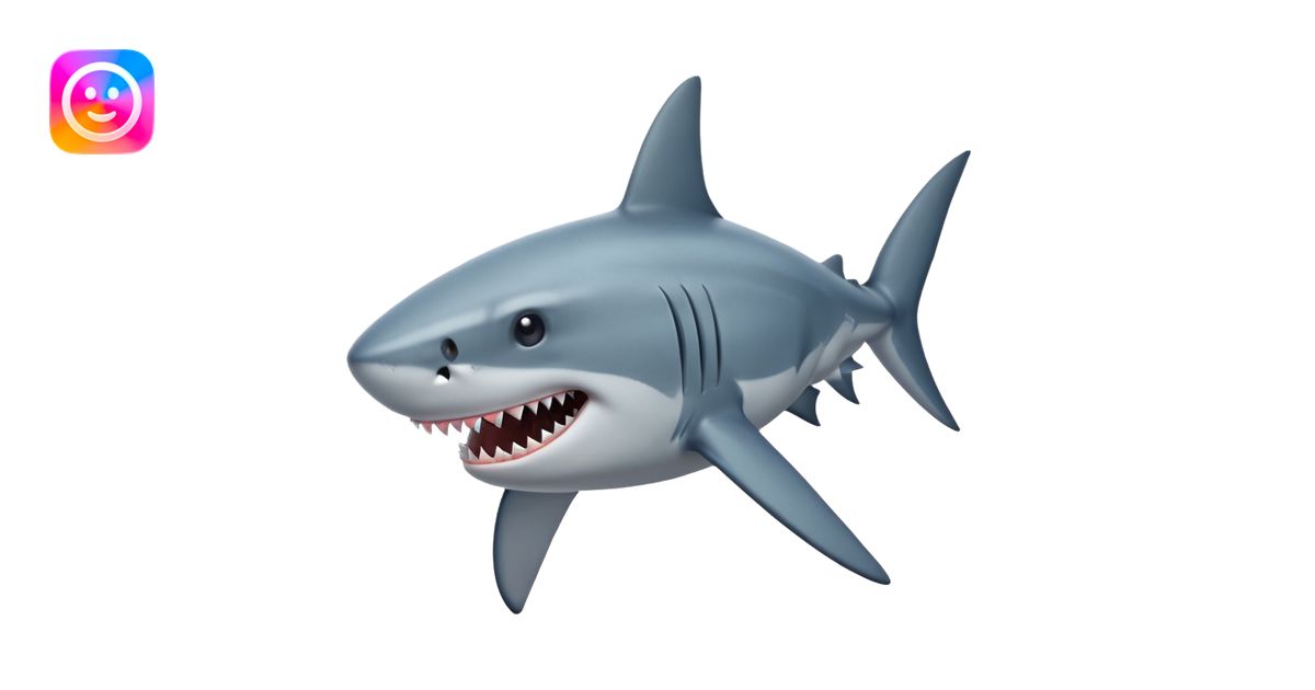 shark emoji | AI Emoji Generator