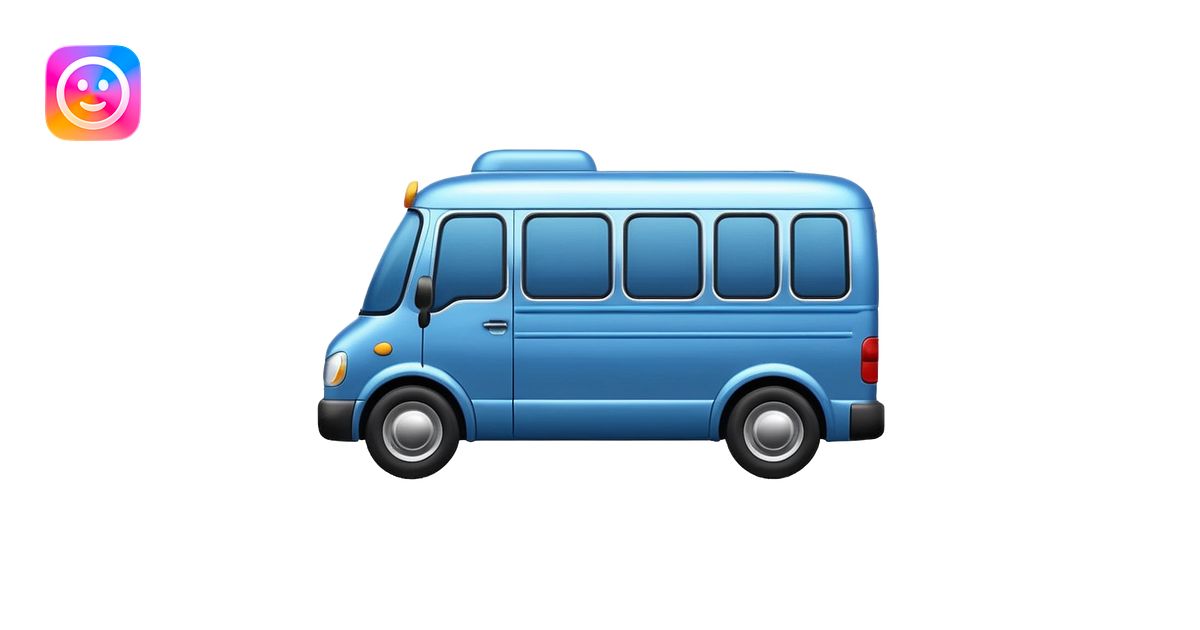 mini bus emoji | AI Emoji Generator